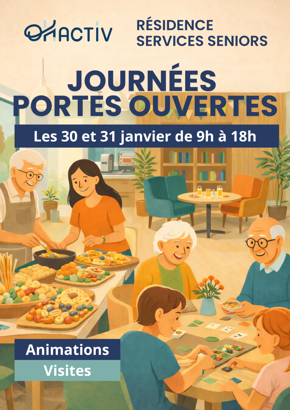Journées Portes Ouvertes Oh Activ les 30 et 31 janvier 2026